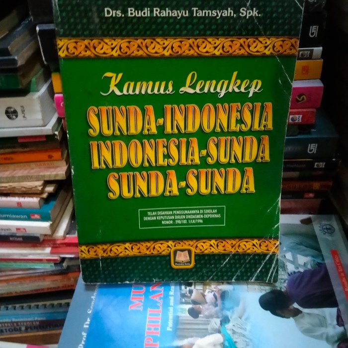 Jual ORI KAMUS LENGKAP SUNDA INDONESIA INDONESIA SUNDA SUNDA SUNDA DRS ...