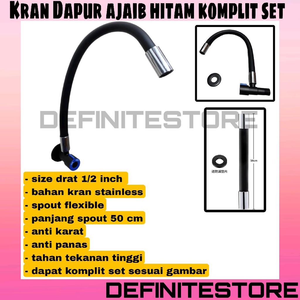 Jual KRAN SINK DAPUR CUCI PIRING SPOUT FLEXIBLE MAGIC FULL SET | Shopee ...