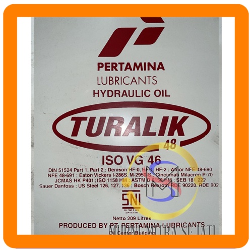 Jual Turalik 48 ISO VG 46 Oli Hidrolis Hidrolik Eceran Literan Ecer 1 L ...