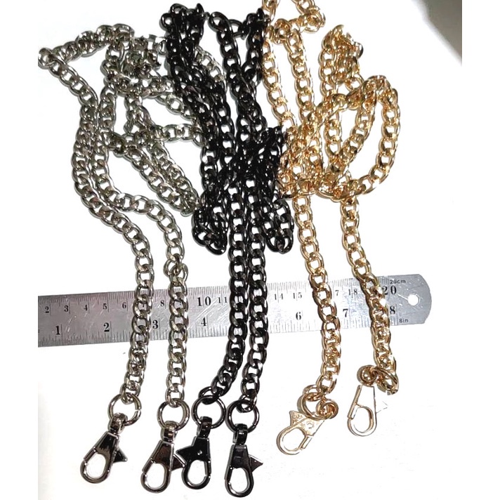 Jual Rantai Besi besar lebar 10 mm tebal dan pengait - 110 cm - 1 pcs ...