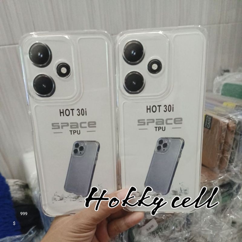 Jual Soft Case Clear Space Bening infinix HOT 30i Casing Transparan TPU | Shopee Indonesia