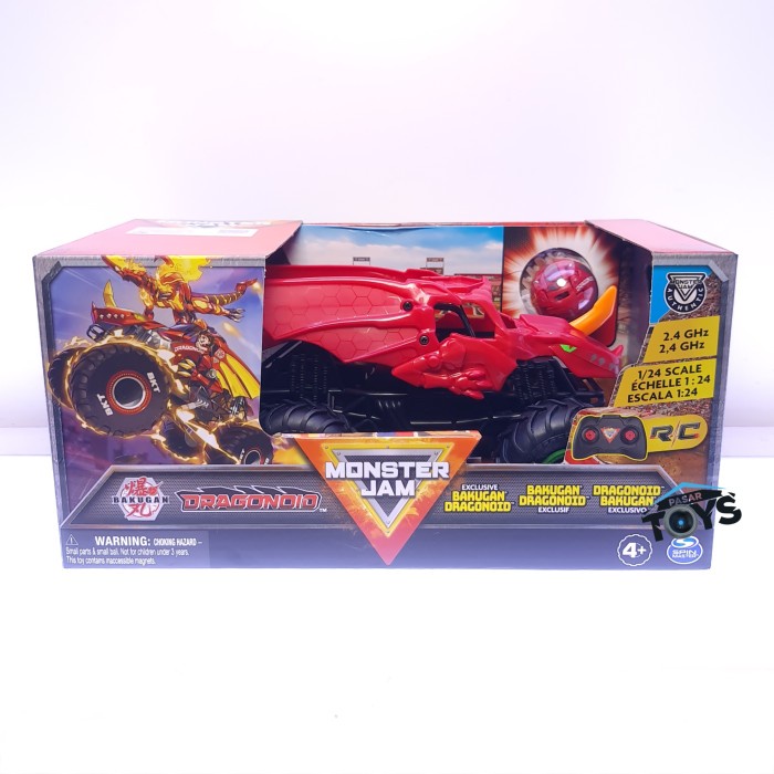 Jual Monster Jam Official Bakugan Dragonoid Remote Control Exclusive 1: ...
