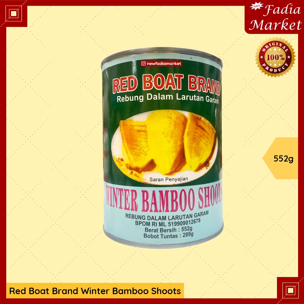 Jual Red Boat Brand Winter Bamboo Shoots Rebung Kaleng 552g | Shopee ...