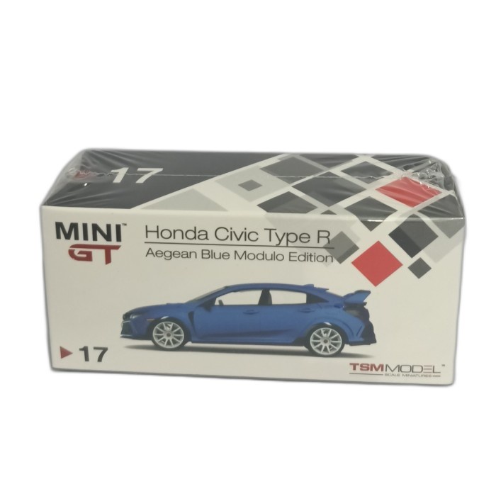 Jual Mini GT Honda Civic Type R Biru Aegean Modulo Edition-MGT00017 ...