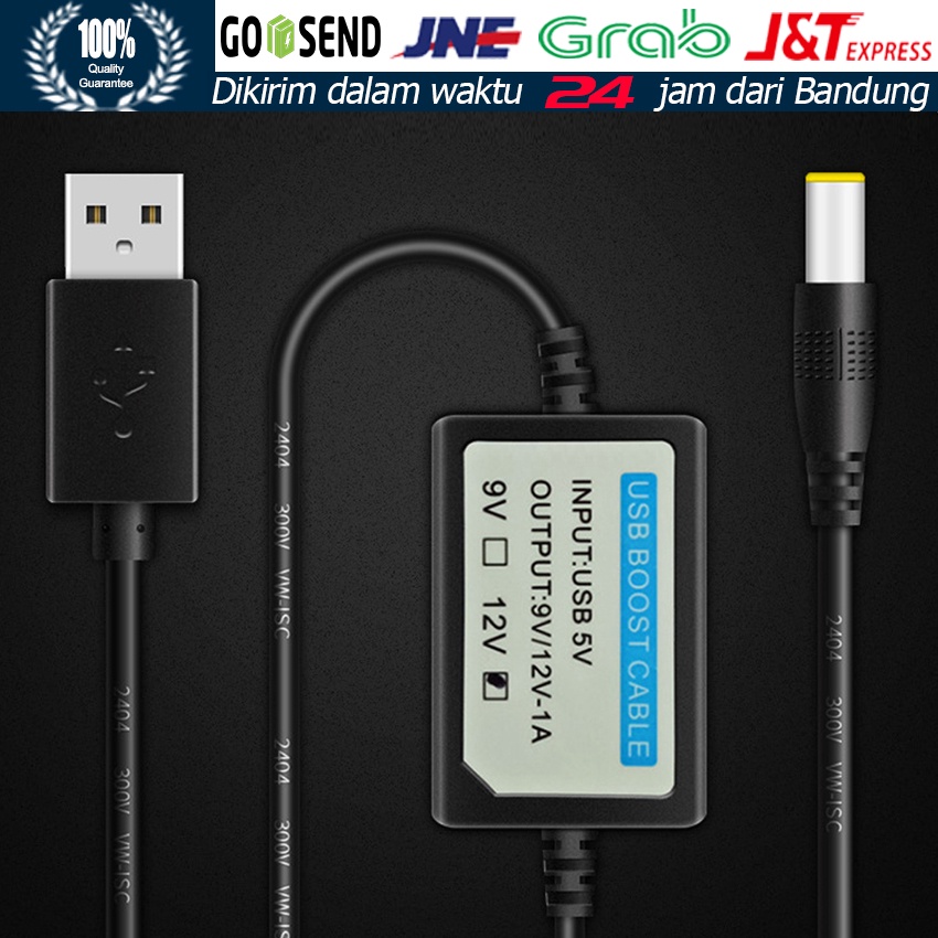 Jual Kabel Converter Usb Boost 5V Ke 9V 12V Adjustable / Kabel Adapter ...