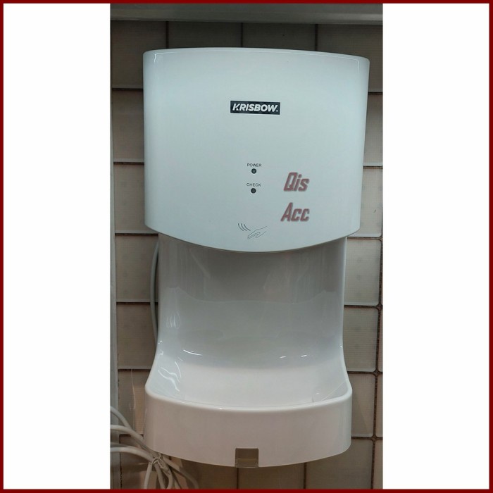 Jual KRISBOW Hand Dryer 1650 Watt Pengering Tangan Otomatis AK2630T-K ...