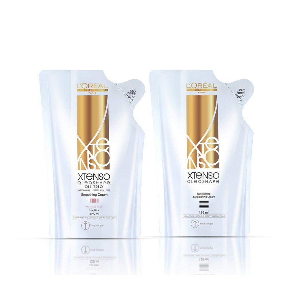 Jual LOREAL XTENSO OLEOSHAPE MOISTURIST SMOOTHING 1 SET (2 X 125ML) | Shopee Indonesia