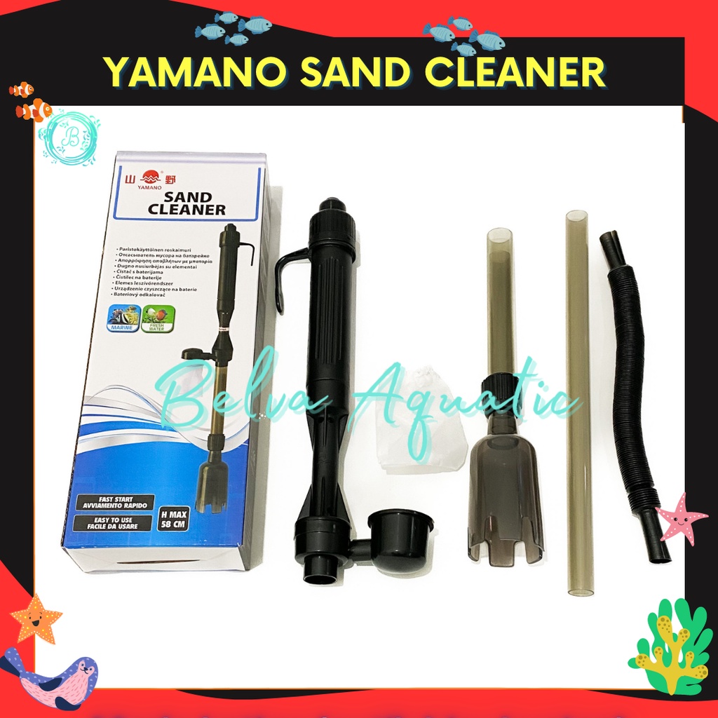 Jual Yamano Sand Battery Cleaner Aquarium dulunya Magic Cleaner Pump ...