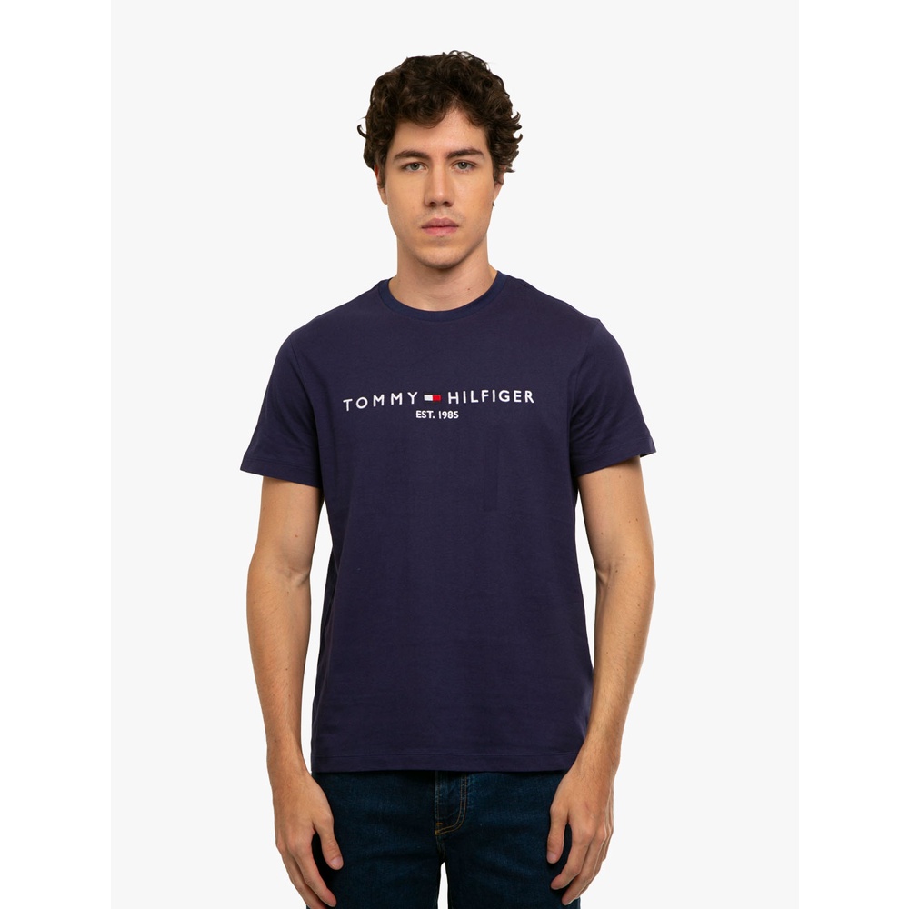 Jual Tommy Hilfiger - TOMMY LOGO TEE - 2 | Shopee Indonesia