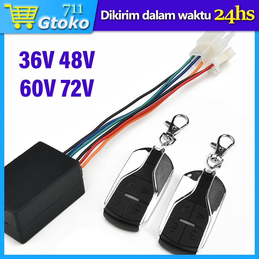 Jual Ebike Alarm Sistem Set Alarm Remote Sepeda Listrik Scooter Fiido ...