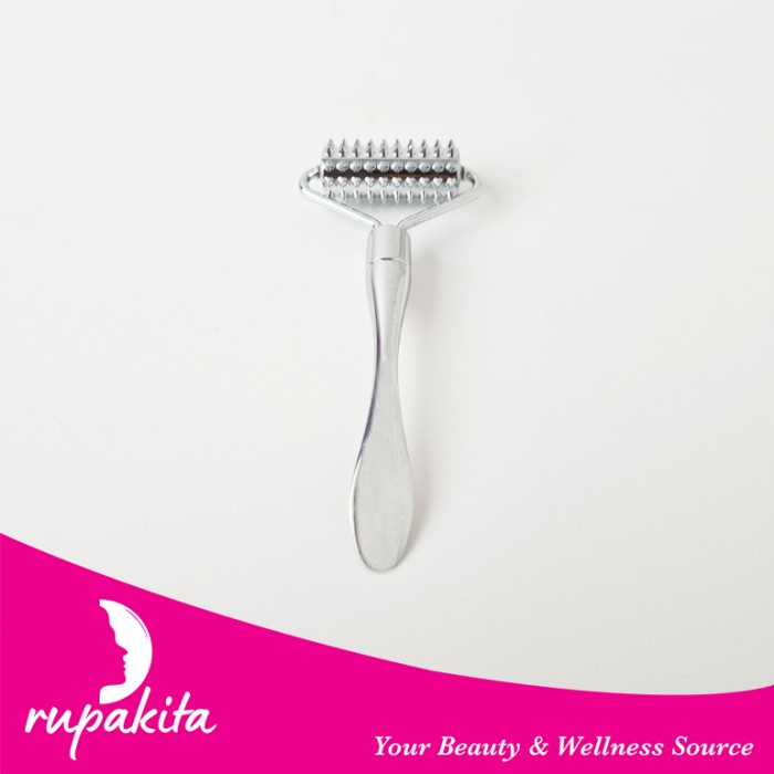 Jual Derma Roller stainless steel skin face Alat Penghilang Bekas ...