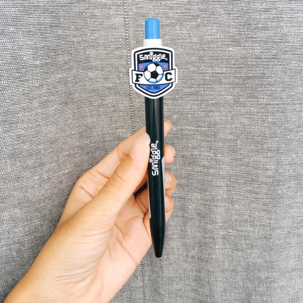Jual Smiggle Pen Prom Click Fun Pink Rainbow Black Soccer - Pulpen ...