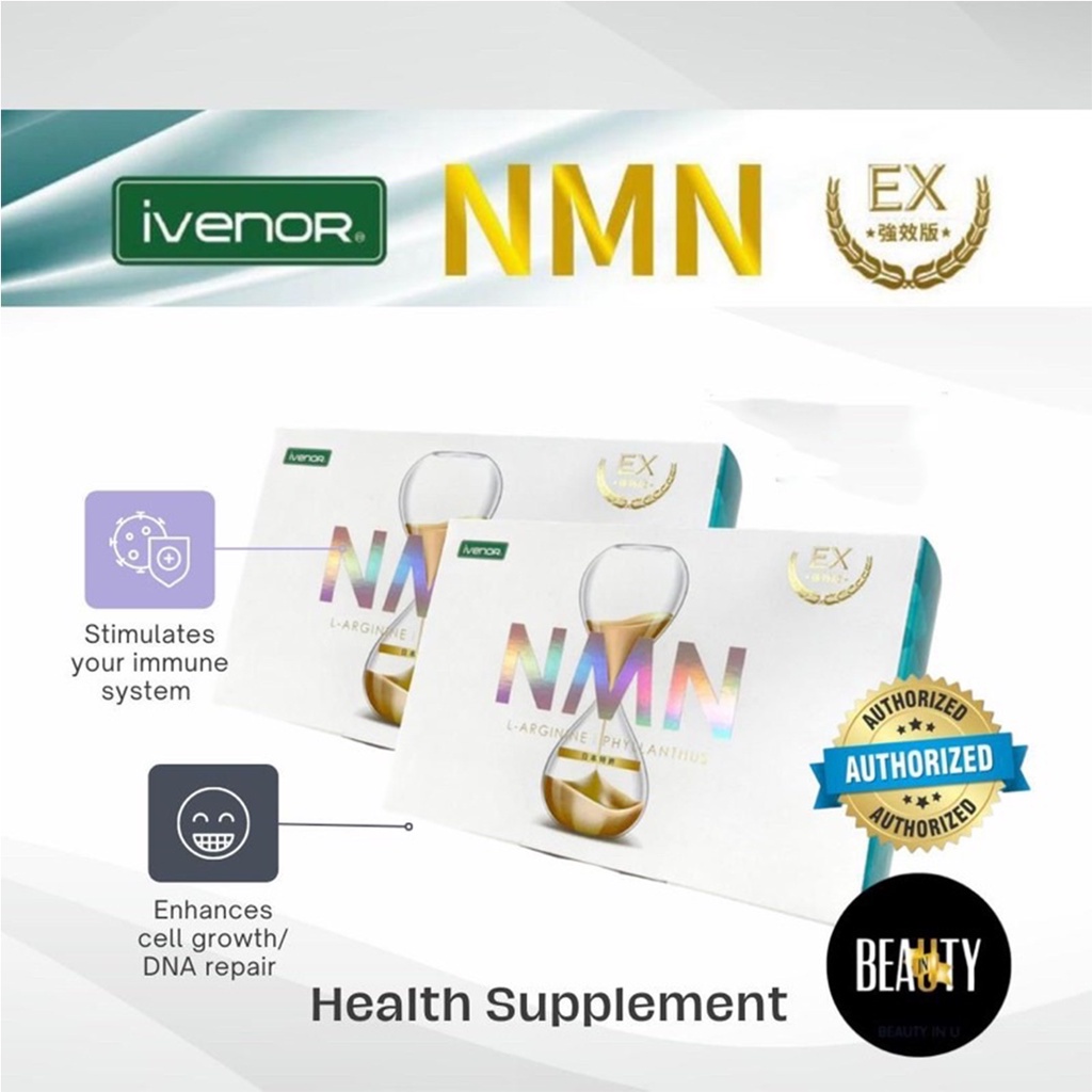 Jual NMN Suplemen Vitality Tablet EX Version 30 Capsul/Box | Shopee Indonesia