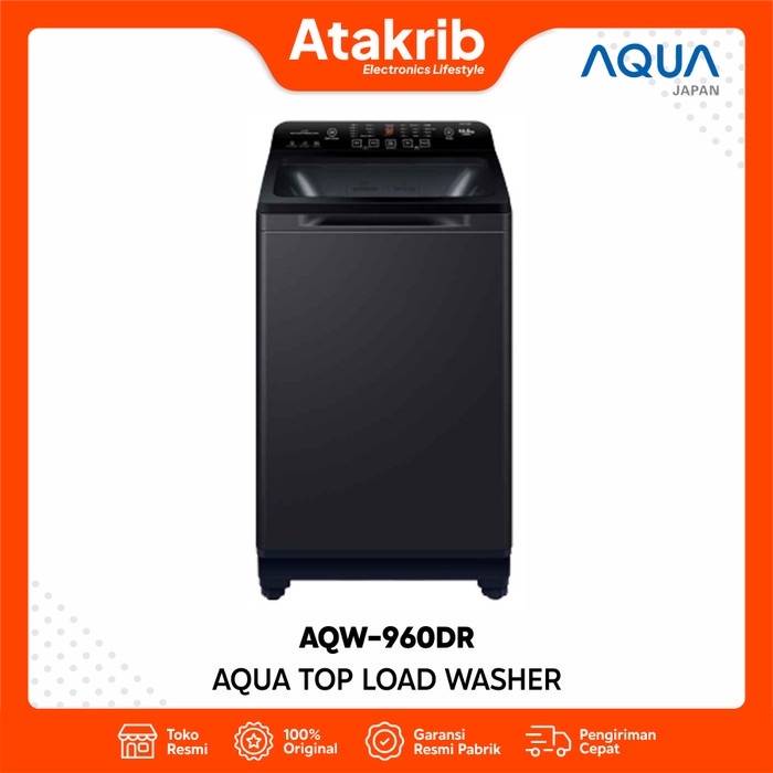 Jual AQUA TOP LOADING WASHER AQW-960DR 9 Kg | Shopee Indonesia