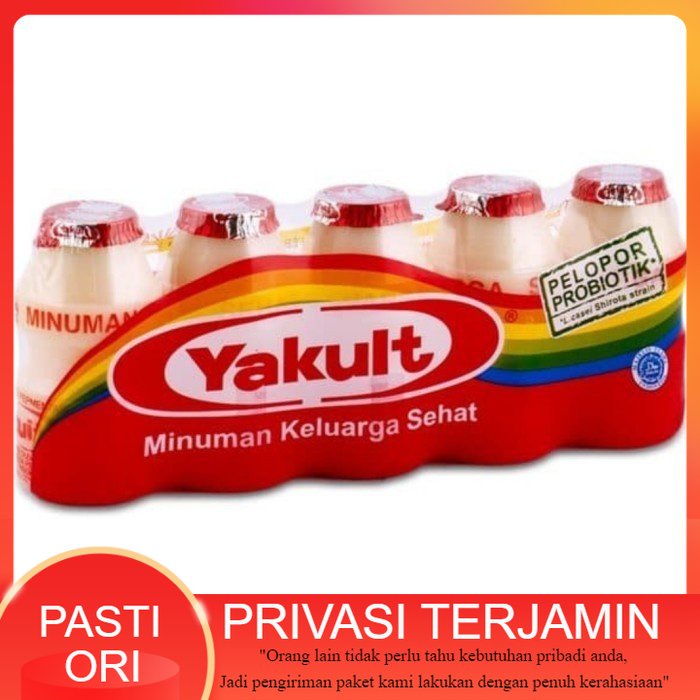 Jual yakult 1 bal isi 5 botol / yakul | Shopee Indonesia