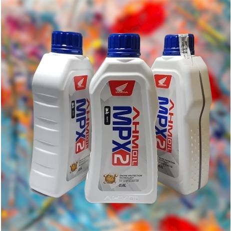 Jual Oli motor Matic / Oli MPX2 / Oli AHM Matic MPX2 AHM 0,8 Liter SAE 10W-30 API-SL ...