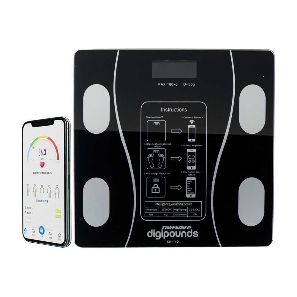 Jual Modern Timbangan Badan Digital Skala Kesehatan Digipounds - 200 KG ...
