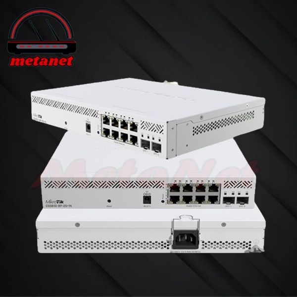 Jual MikroTik CSS610-8P-2S+IN | 8 Port Gigabit POE + 2 SFP Cloud Switch ...