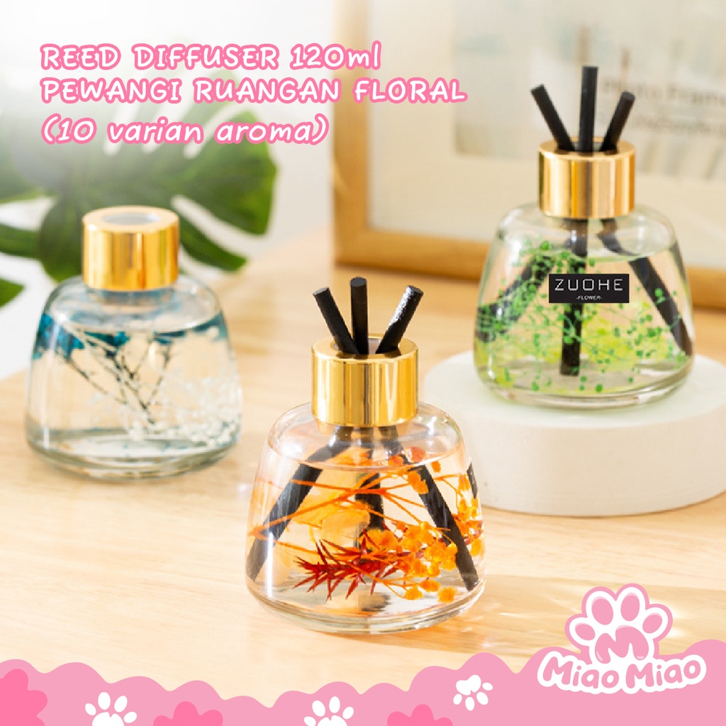 Jual Reed Diffuser Floral 120ml - Aromateraphy - Pewangi Ruangan ...