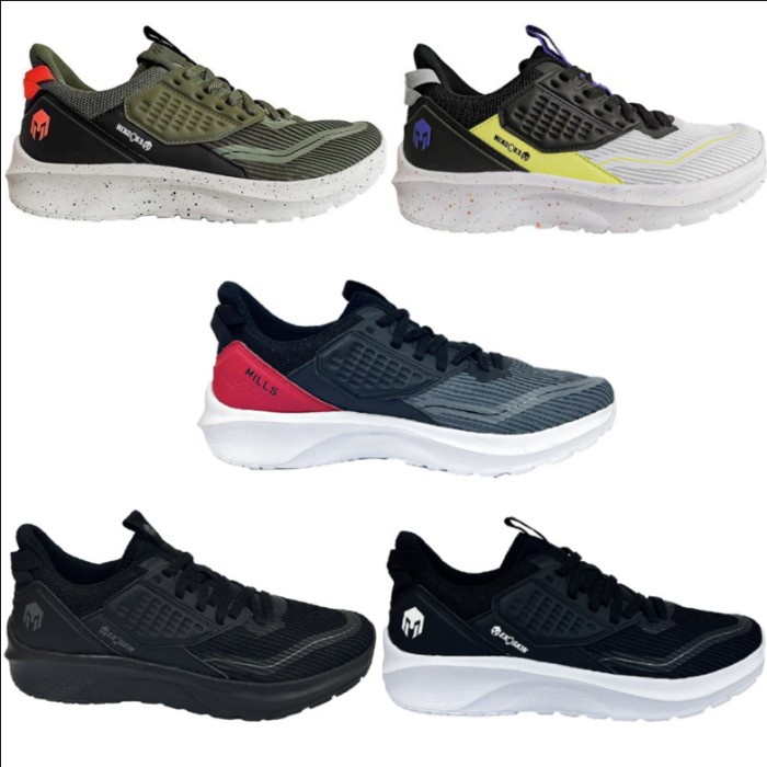 Jual SEPATU RUNNING MILLS ORIGINAL EVANDER NEW | Shopee Indonesia