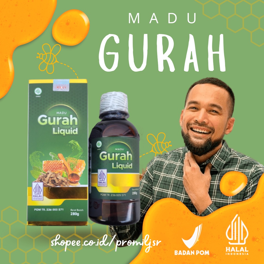 Jual Madu Gurah Liquid Almahera Fit Asli Original Obat Batuk Kering ...
