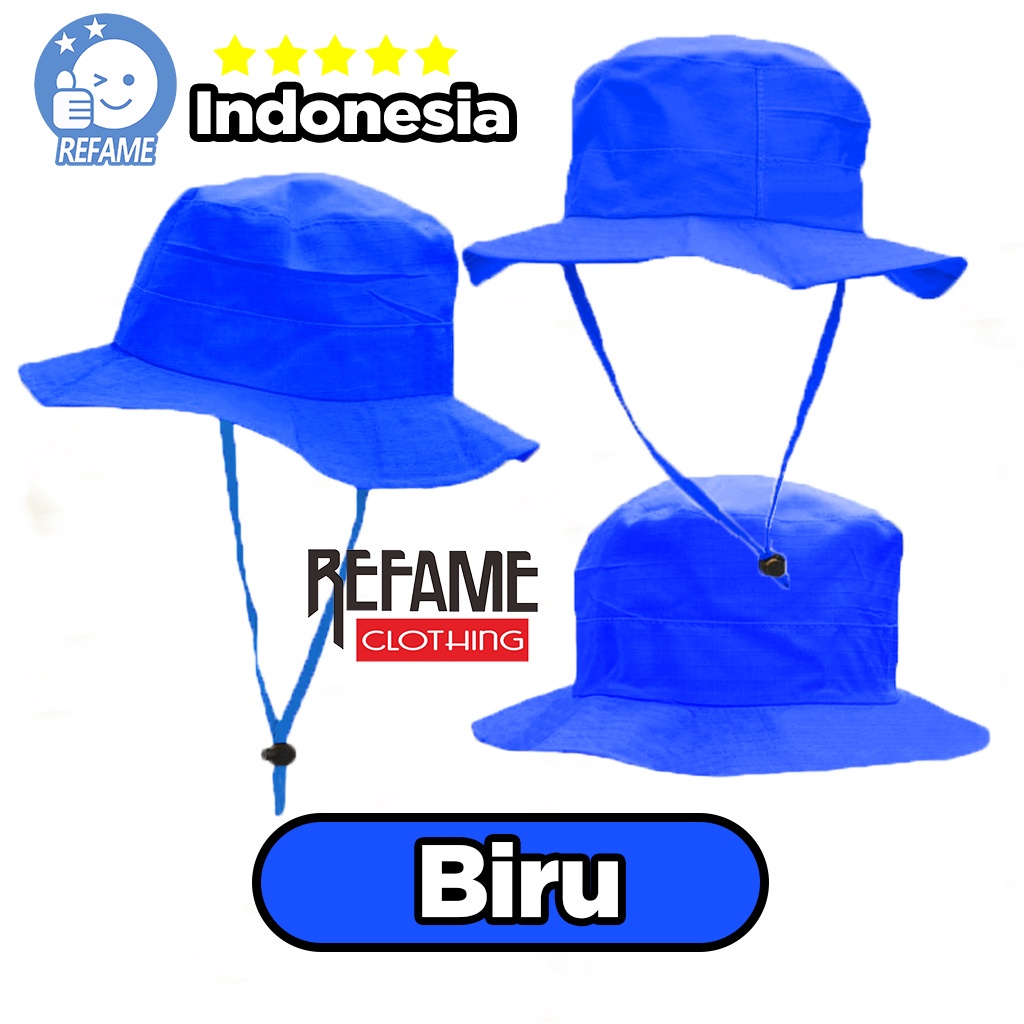 Jual Topi Gunung Rimba Tali Hiking Hutan Camping Hat Tali Hitam Cream ...