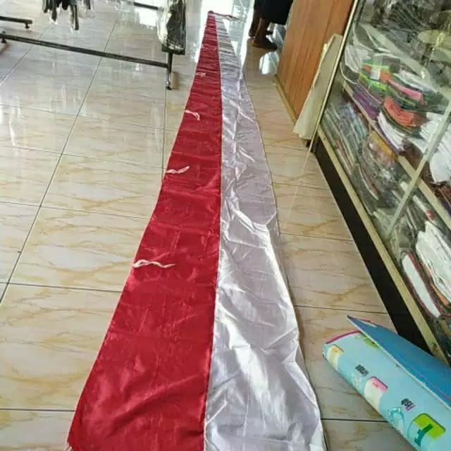 Jual EDD Bendera Umbul-umbul Bentang 5 Meter lebar 50-60cm Merah Putih | Shopee Indonesia