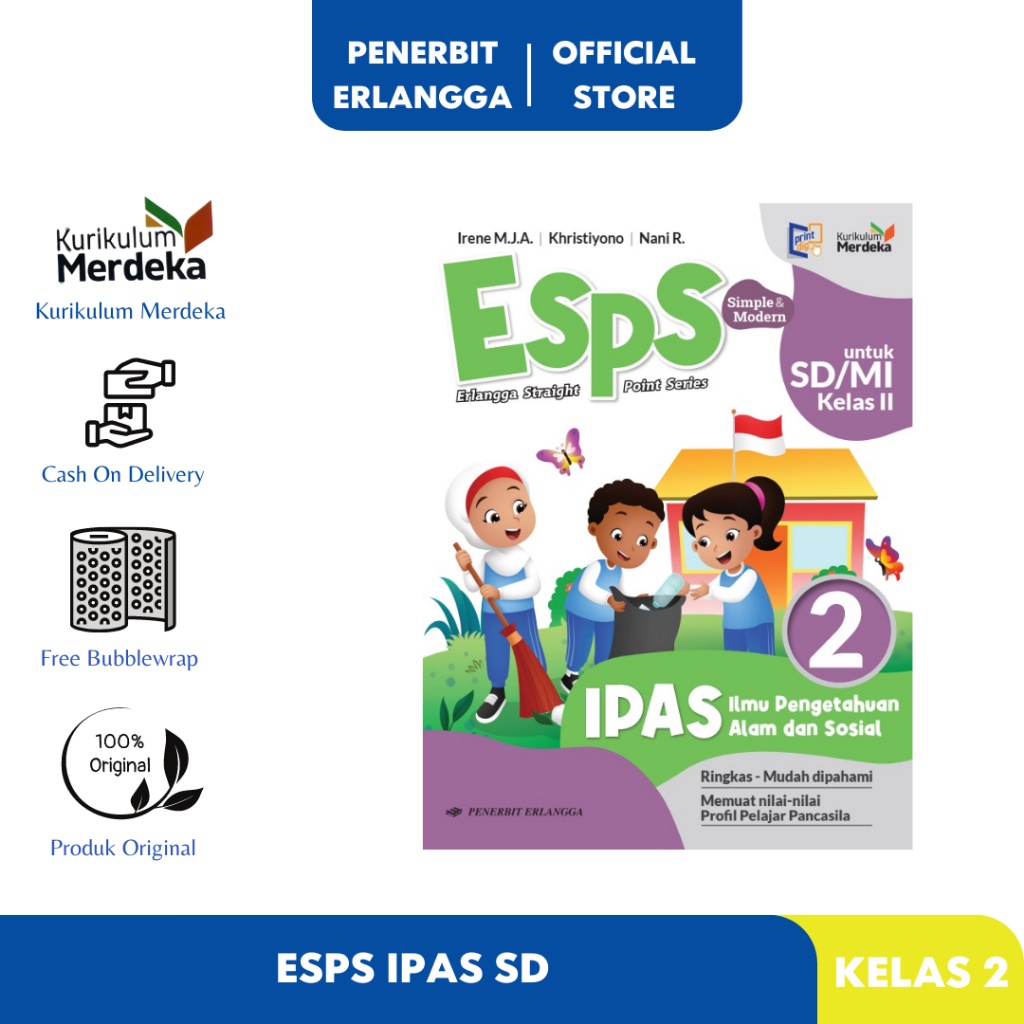 Jual ESPS IPAS SD KELAS 2 KURIKULUM MERDEKA | Shopee Indonesia