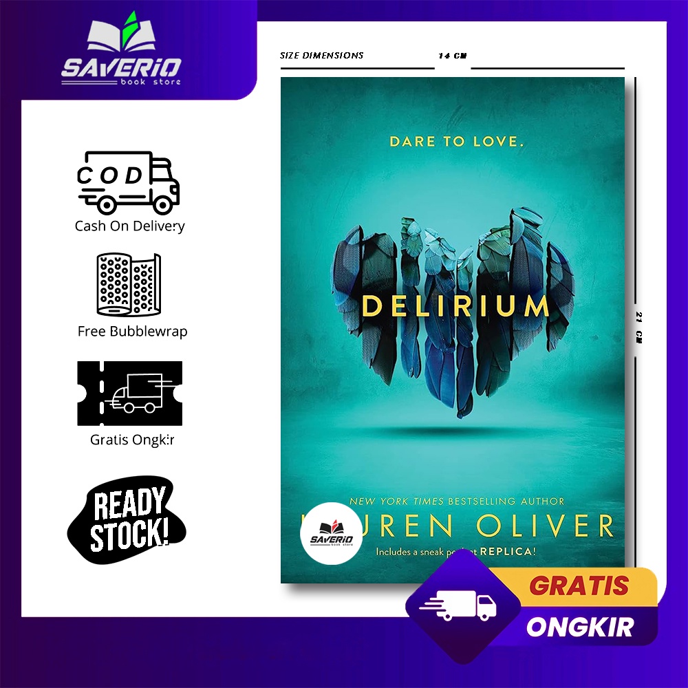 Jual Delirium by Lauren Oliver | Shopee Indonesia