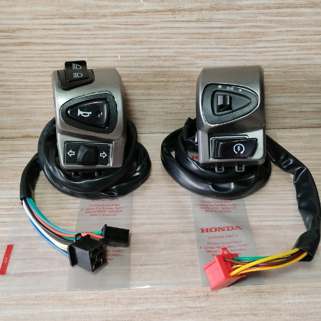 Jual Saklar Set Matic Scoopy Karbu Silver | Shopee Indonesia