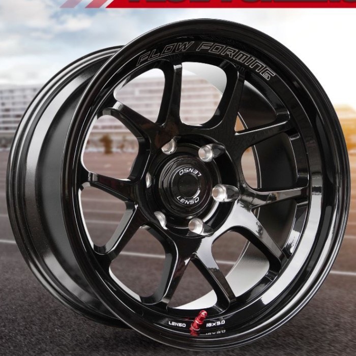 Jual Velg Lenso Venom 6 Ring 18 Fortuner Pajero Hilux Dmax LC Strada Prado | Shopee Indonesia