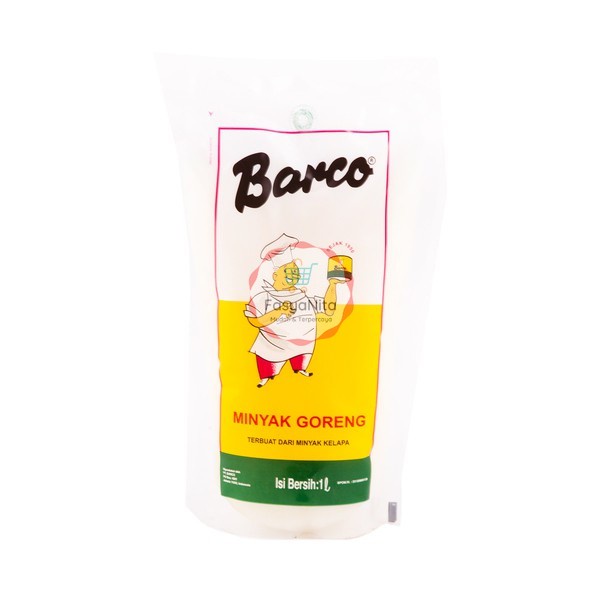 Jual BARCO MINYAK GORENG KELAPA / COCONUT COOKING OIL 1L / 1 LITER ...