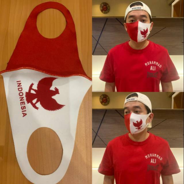 Jual Masker Scuba Lambang Garuda Merah Putih | Shopee Indonesia