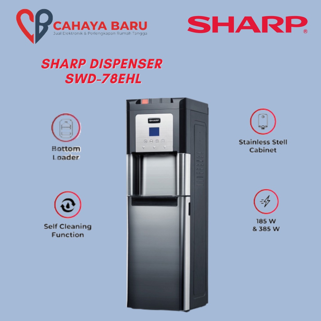Jual SHARP DISPENSER SWD-78EHL | Shopee Indonesia