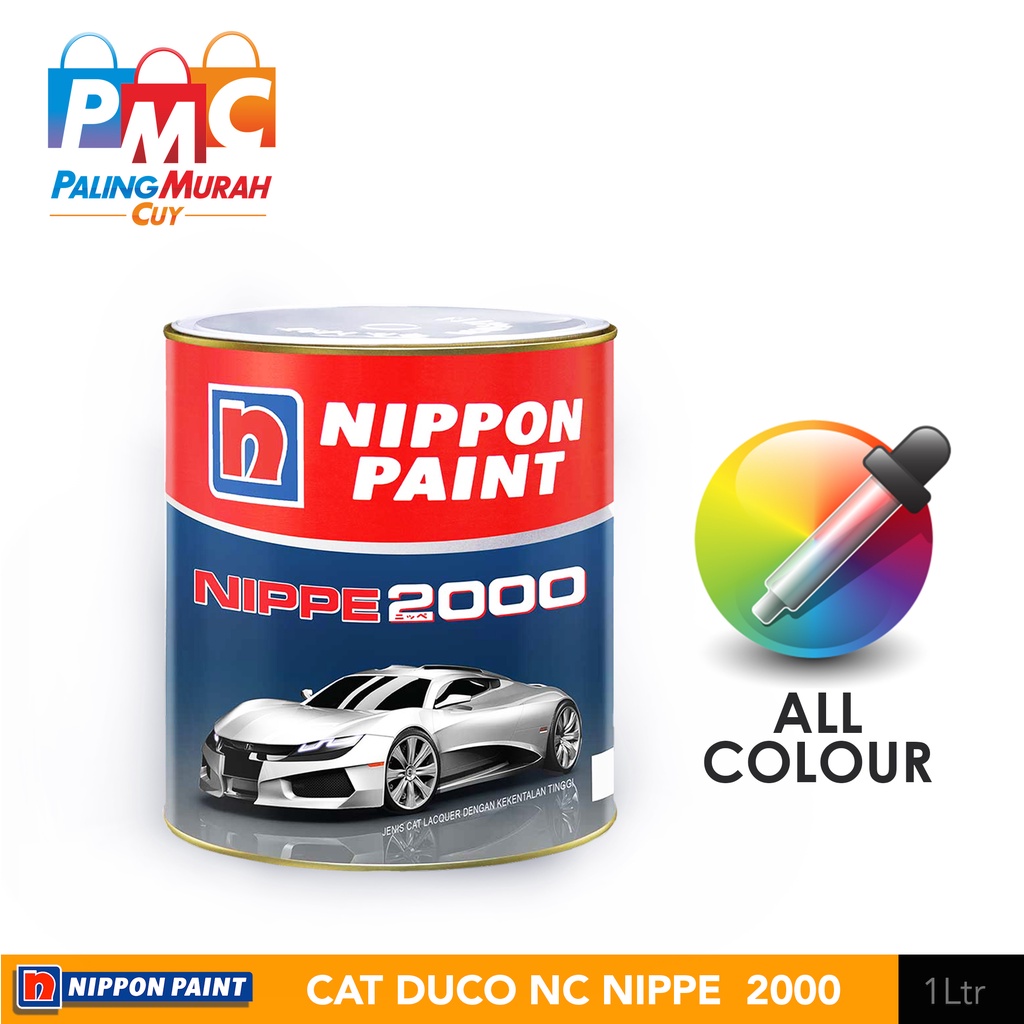 Jual Cat Duco Nippon Paint Nippe 2000 All Colour Spc kemasan REPACK ...