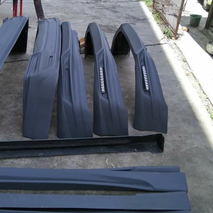 Jual aksesoris eksterior mobil toyota innova reborn ativus bodykit body ...