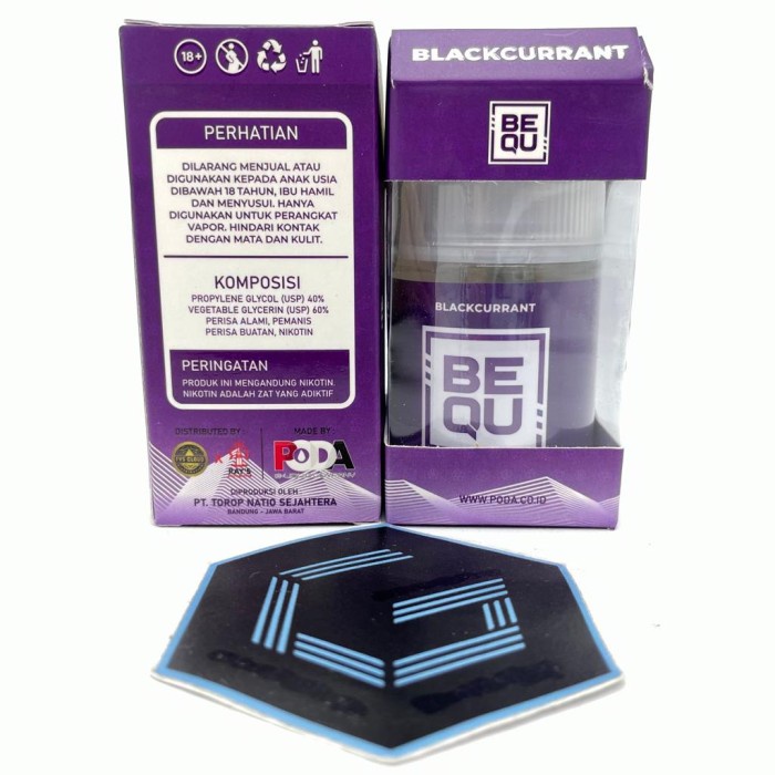 Jual Liquid Bequ BLACKCURRANT Freeze 60ml by Poda x FVS Fruity Ice Beku ...