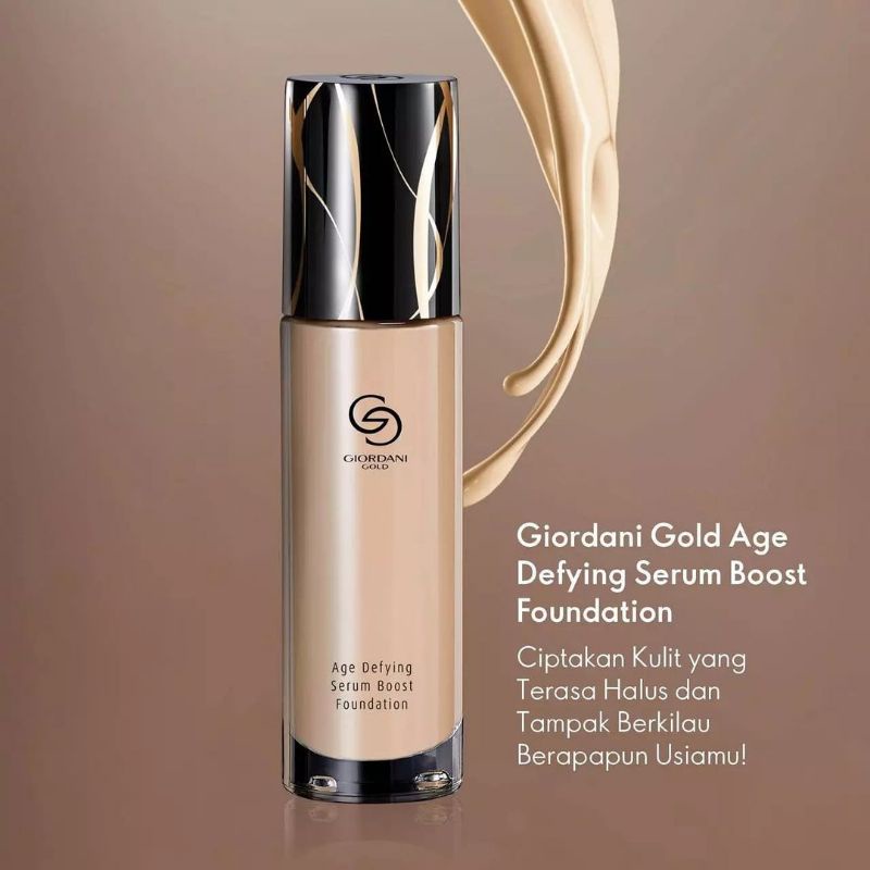 Jual Ready Giordani Gold Age Defying Serum Boost Foundation//Giordani Gold Age Defying ...