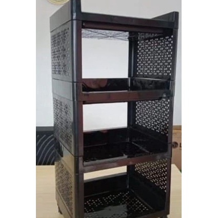Jual Rak Apartemen Rak Plastik Susun Rak Serbaguna Rak Yoyo 4 Susun ...