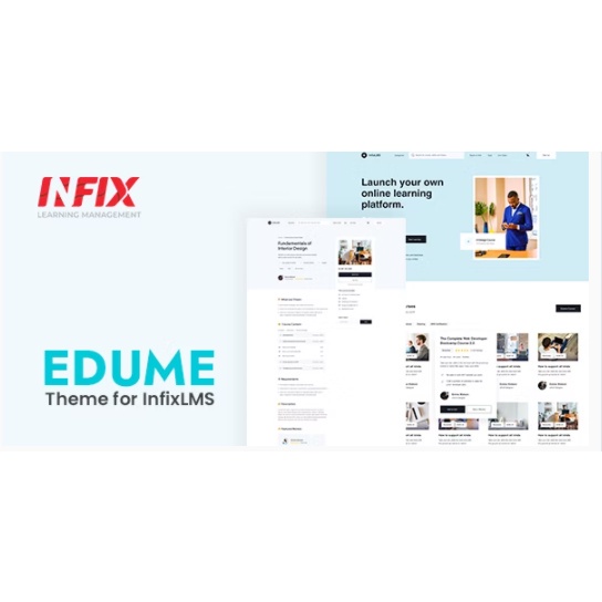 Jual EduMe Theme | Infix LMS Laravel Learning Management System ...