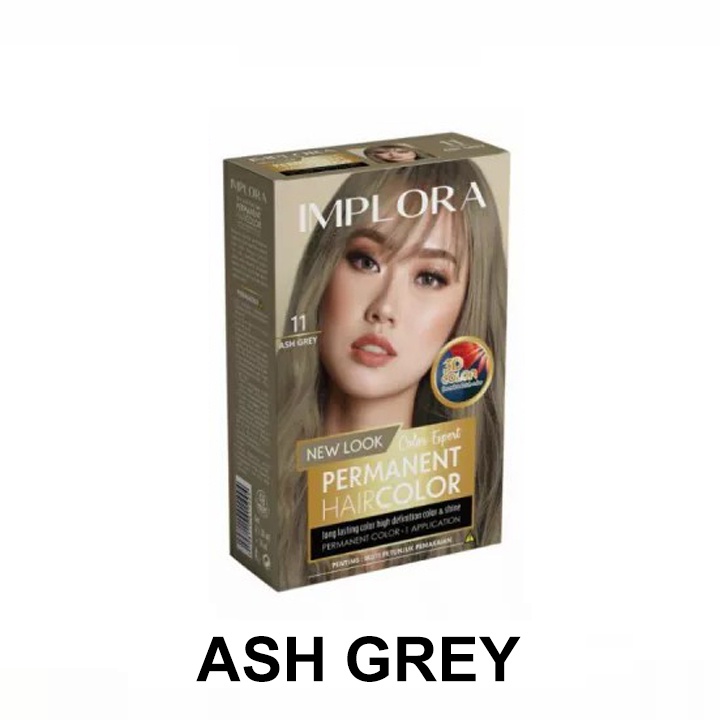 Jual IMPLORA NEW LOOK PERMANENT HAIR COLOR - IMPLORA CAT RAMBUT SEMIR ...
