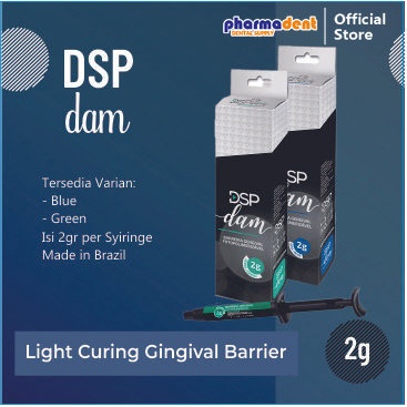 Jual DSP DAM Gingival Barrier Protection Bleancing Whitening Gigi 2g | Shopee Indonesia