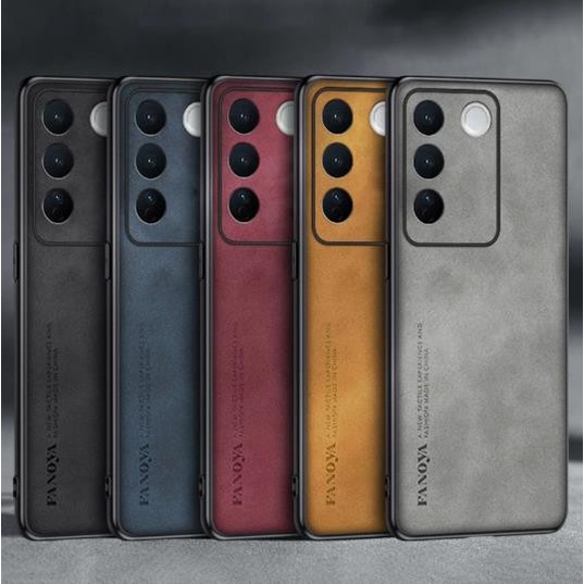 Jual CASE VIVO V27 5G / V27 PRO 5G / V27E FANOYA PREMIUM NAPPA LEATHER ...
