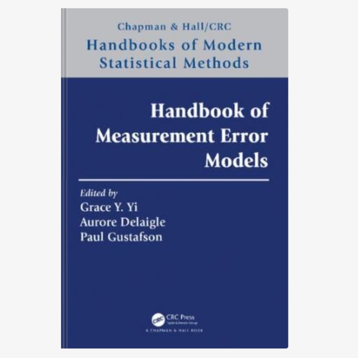 Jual Handbook of Measurement Error Models | Shopee Indonesia