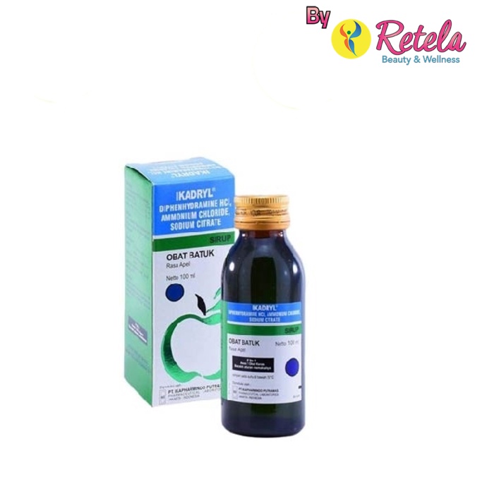 Jual Ikadryl Syrup Rasa Apel 100 Ml | Shopee Indonesia