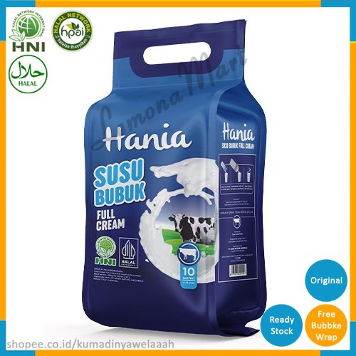 Jual Susu Sapi Bubuk Full Cream - Hania - HNI HPAI HK0-Lemonamart ...