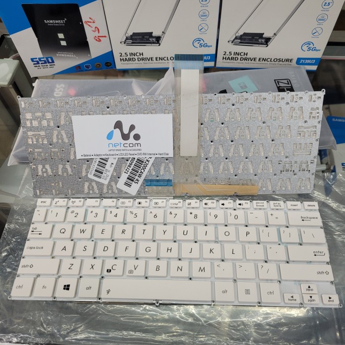 Jual KEYBOARD ASUS X200CA WHITE X200MA F200CA F200MA Series - PUTIH net ...