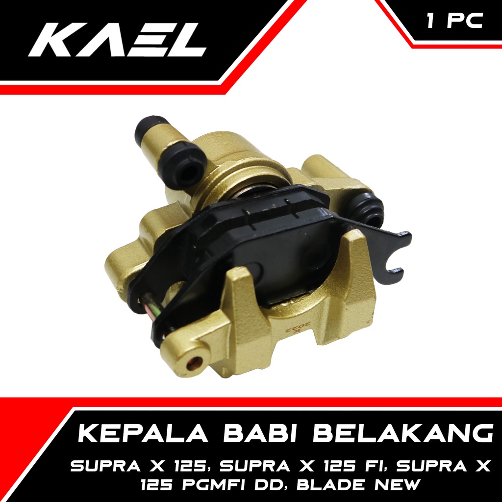 Jual Kaliper Cakram Belakang Supra X 125 Lama FI PMGFI DD Blade New Tiger New Revo Pala Caliper ...