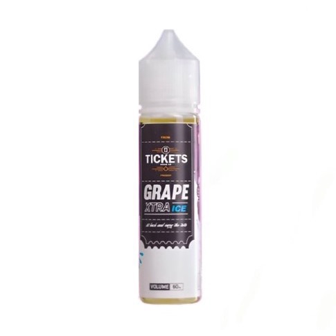 Jual EJM TICKETS GRAPE XTRA ICE 60ML 3MG BY EJM E JUICE MURAH | Shopee ...