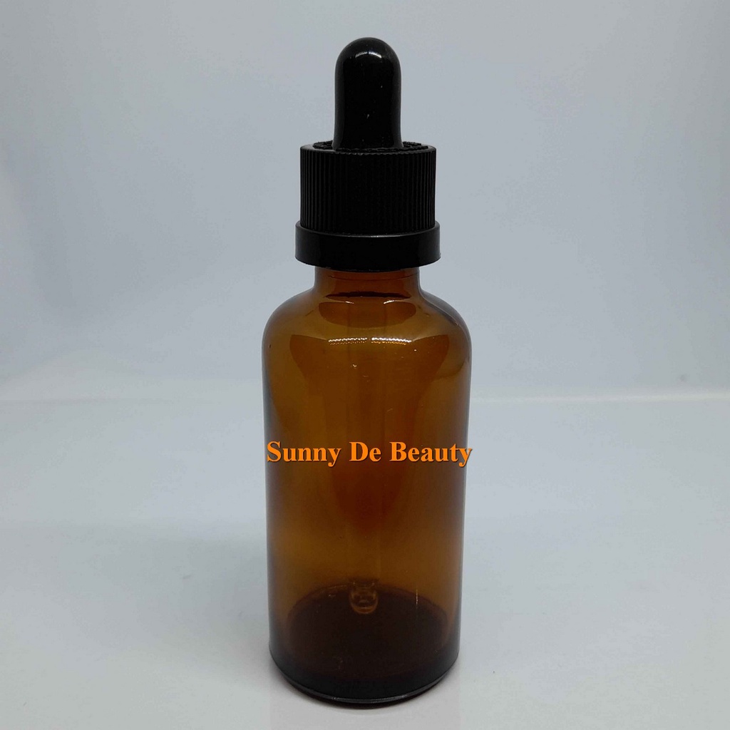 Jual Botol Kaca 50 ml Amber Original Br Tutup Child Drop Pipete / Botol ...